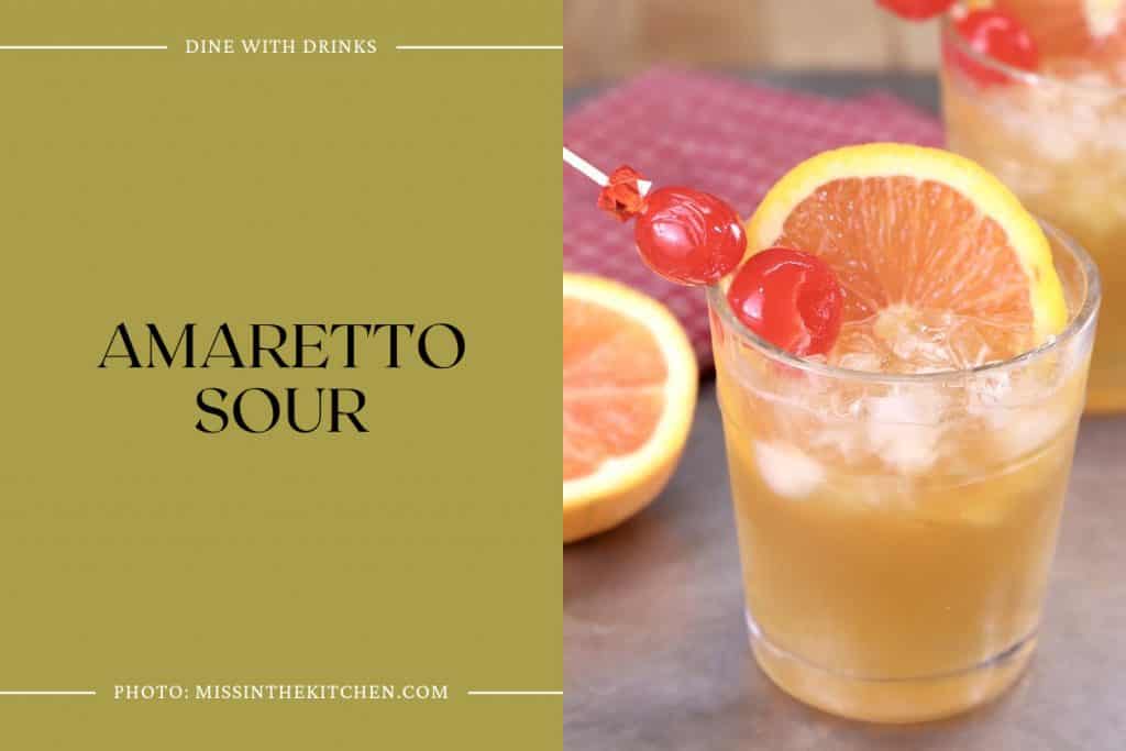 14 Amaretto Sour Cocktails to Shake Up Your Happy Hour! | DineWithDrinks