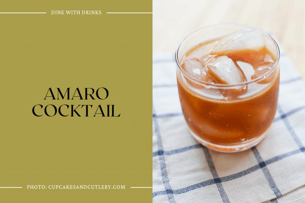4 Amaro Vodka Cocktails That Will Shake Up Your World! | DineWithDrinks