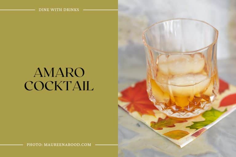 16 Amaro Cocktails That Will Amaze Your Taste Buds! | DineWithDrinks