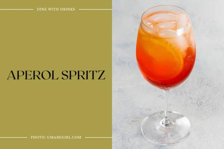 32 Summer Spritz Cocktails to Quench Your Thirst in Style! | DineWithDrinks