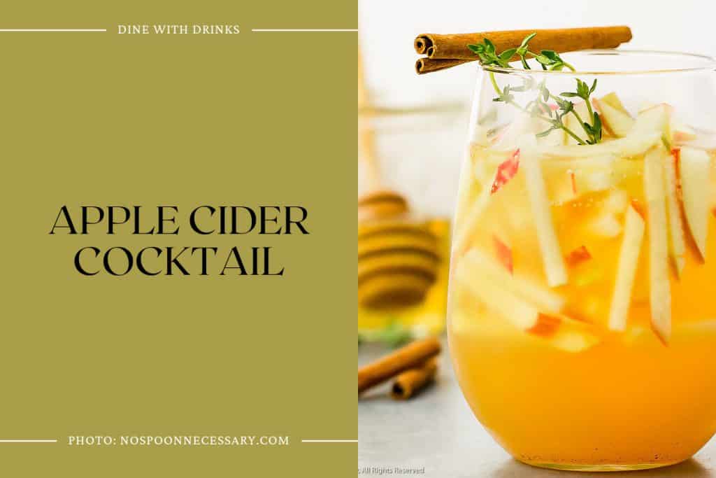 28 Fall Apple Cider Cocktails to Spice Up Your Season! | DineWithDrinks