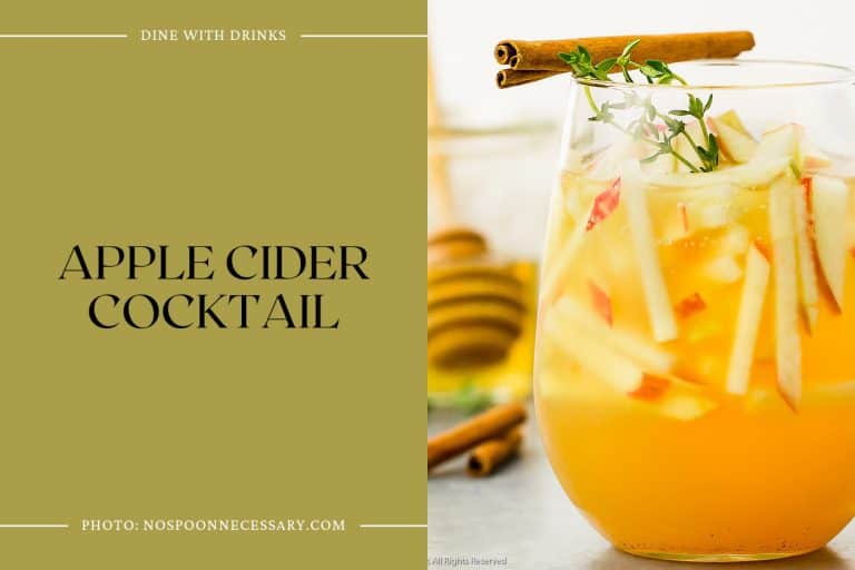 28 Fall Apple Cider Cocktails to Spice Up Your Season! | DineWithDrinks