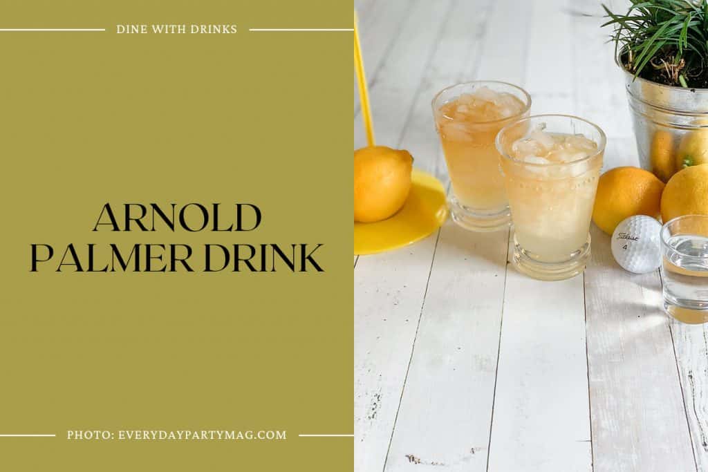 19 Arnold Palmer Cocktails That Will Tee-Off Your Taste Buds! | DineWithDrinks