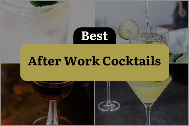 18 After Work Cocktails to Sip, Savor and Unwind With | DineWithDrinks