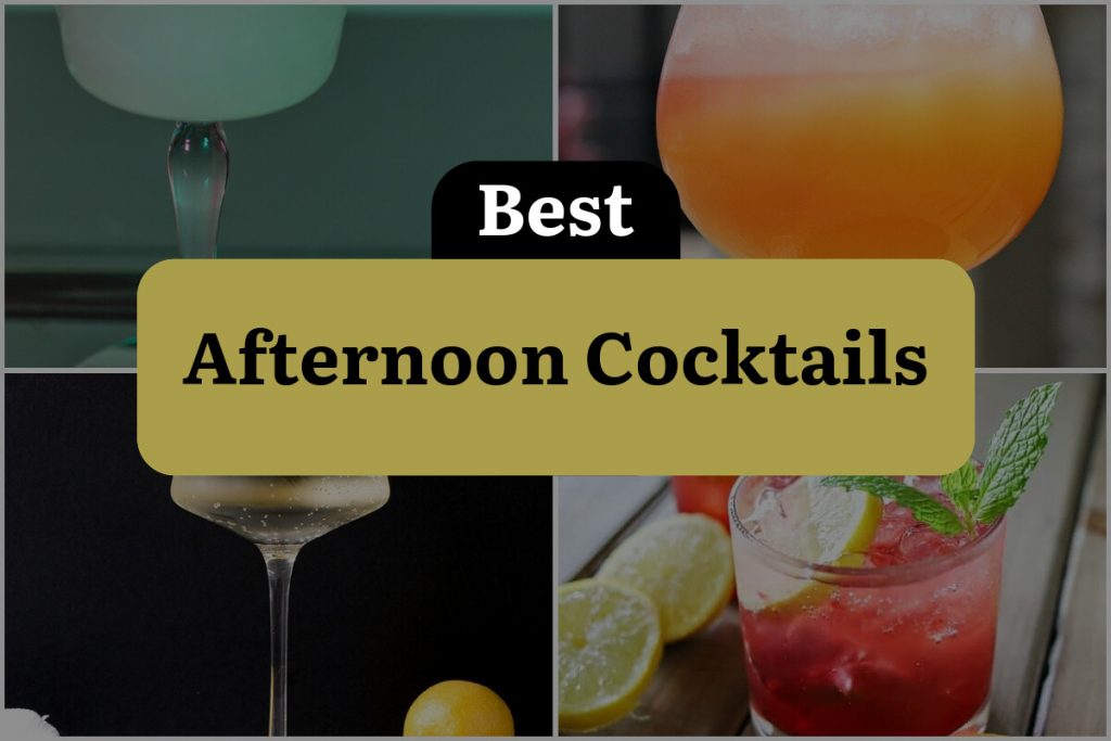 36 Afternoon Cocktails to Shake Up Your Day! | DineWithDrinks