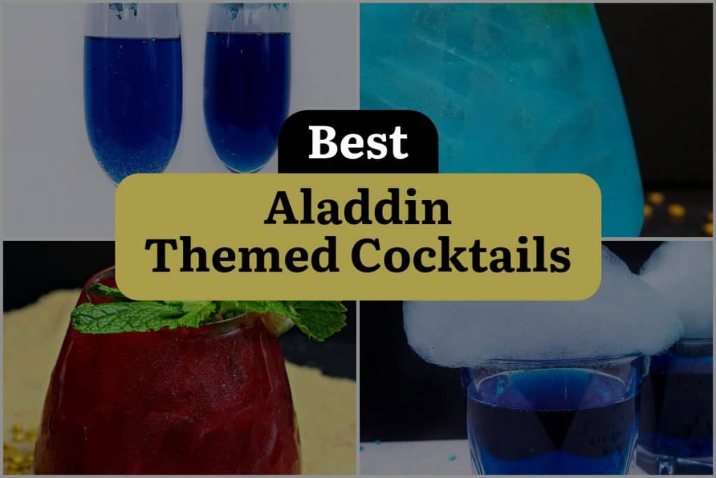 6 Aladdin Themed Cocktails to Grant Your Cocktail Wishes | DineWithDrinks
