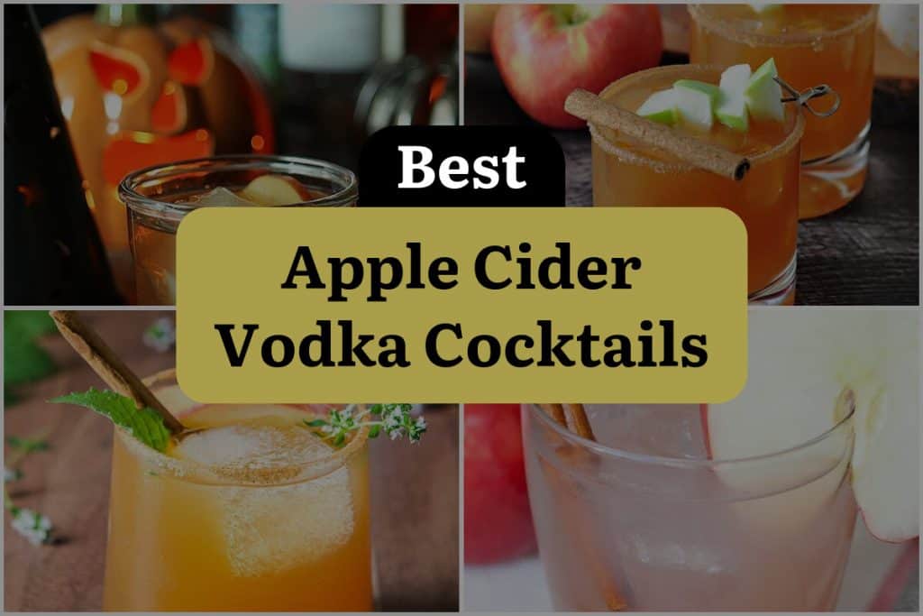 34 Apple Cider Vodka Cocktails to Fall for This Season | DineWithDrinks