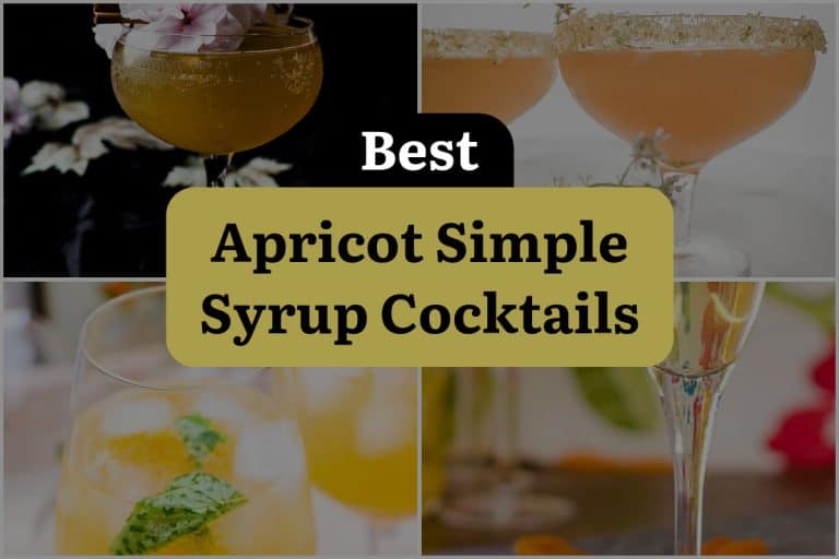 8 Apricot Simple Syrup Cocktails to Shake up Your Summer! | DineWithDrinks