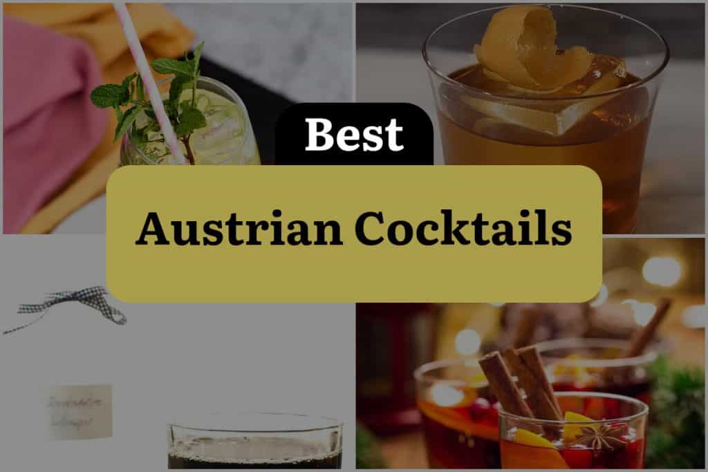 5 Austrian Cocktails that will make you say Prost! | DineWithDrinks