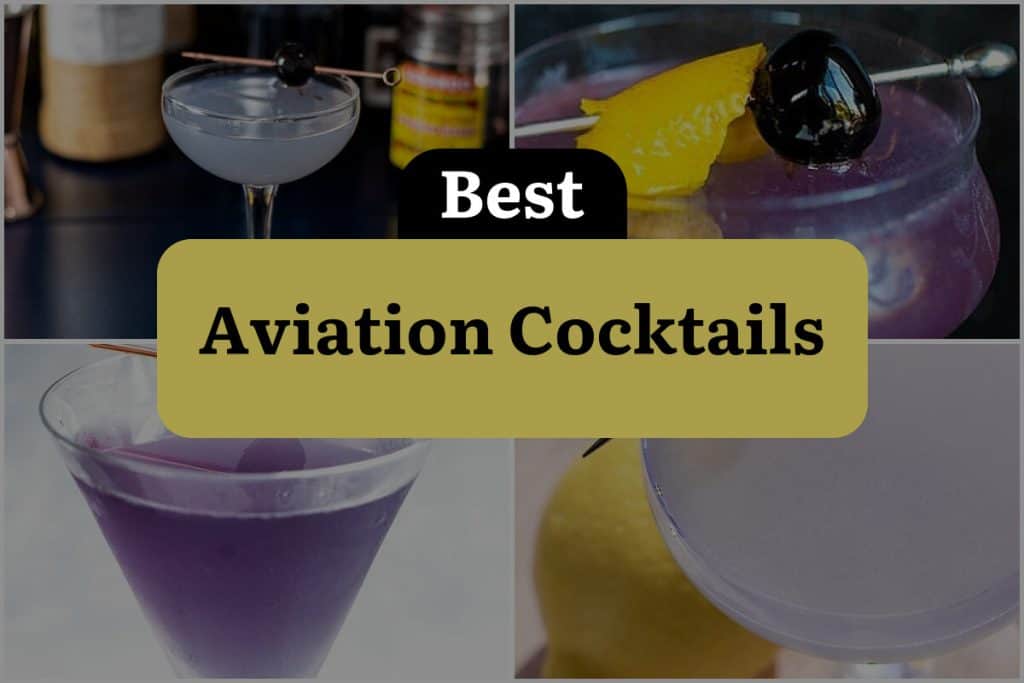4 Aviation Cocktails to Take You Sky High | DineWithDrinks