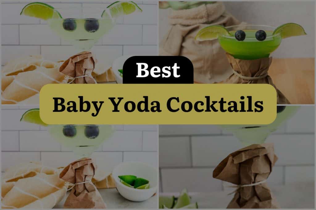 9 Baby Yoda Cocktails That Are Out of This Galaxy! | DineWithDrinks