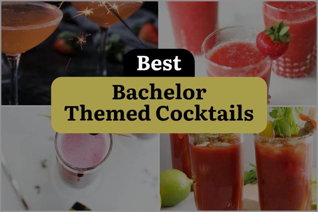 10 Bachelor Themed Cocktails to Get the Party Started! | DineWithDrinks