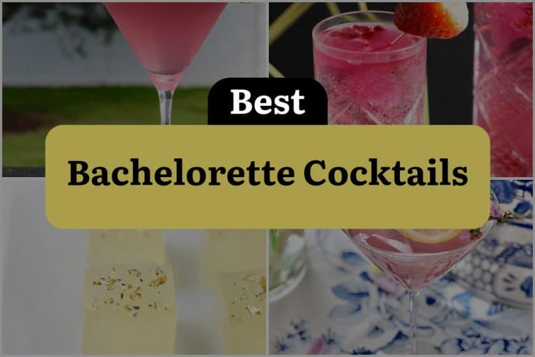 10 Bachelorette Cocktails to Make a Perfect Night Out! | DineWithDrinks