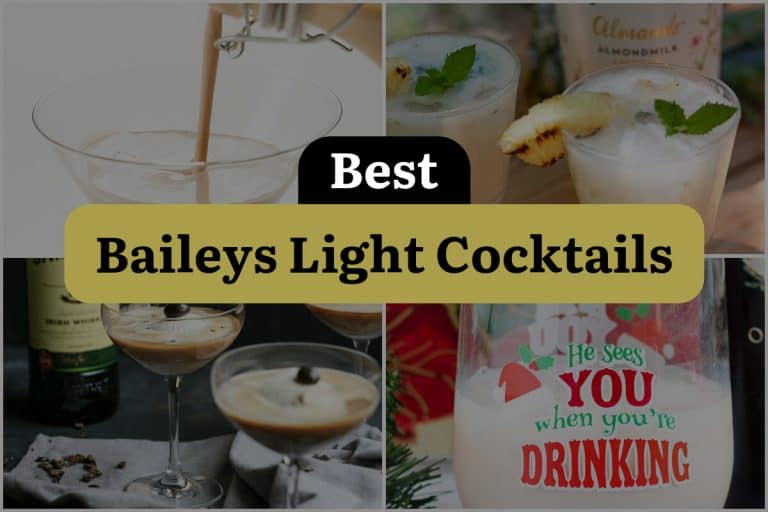 4 Baileys Light Cocktails to Shake Up Your Night! | DineWithDrinks