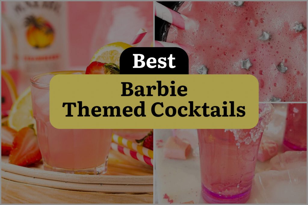 3 Barbie Themed Cocktails to Sip Like a Princess! | DineWithDrinks