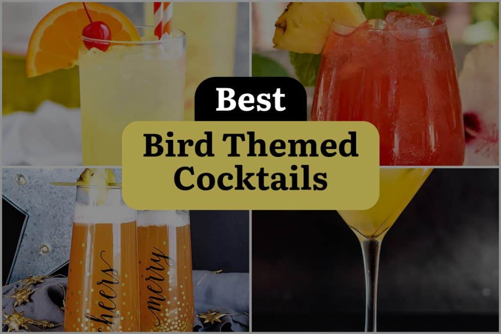 6 Bird Themed Cocktails to Get Your Wings Flapping! | DineWithDrinks