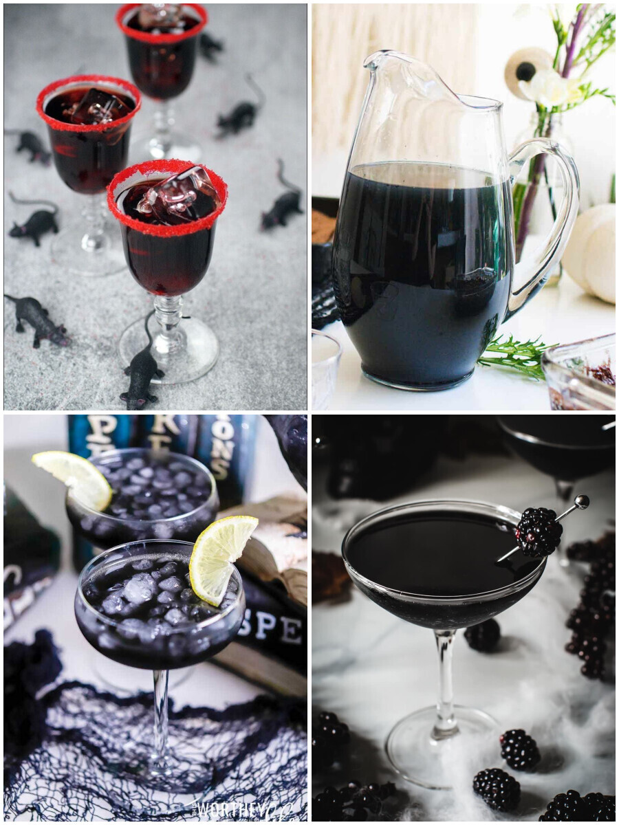17 Black Vodka Halloween Cocktails to Spook up Your Party!