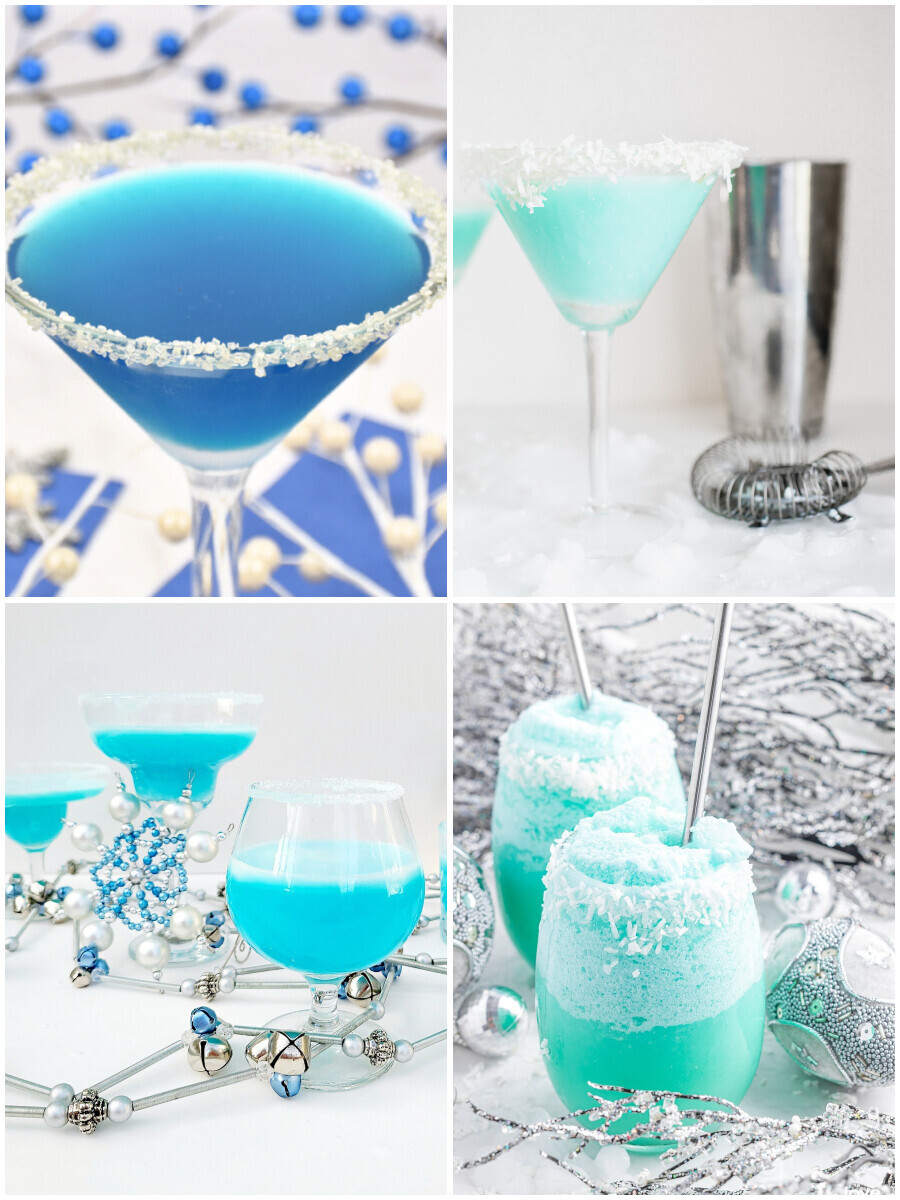 14 Blue Winter Cocktails to Keep Your Spirits Bright!