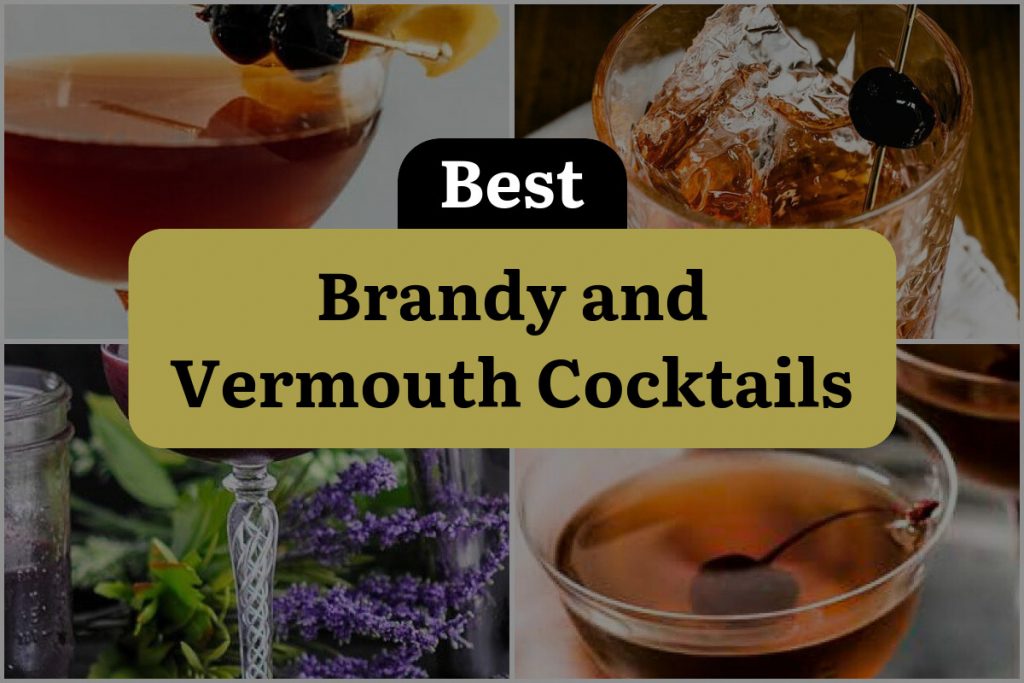 5 Brandy and Vermouth Cocktails to Spice Up Your Night! | DineWithDrinks