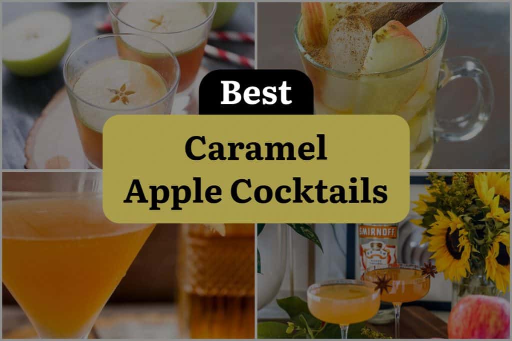 25 Caramel Apple Cocktails That Will Spice Up Your Fall! | DineWithDrinks