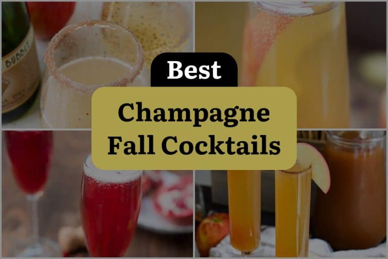 9 Champagne Fall Cocktails to Make Your Autumn Sparkle | DineWithDrinks