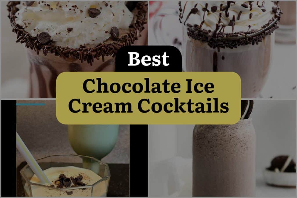23 Chocolate Ice Cream Cocktails That Will Make You Melt! | DineWithDrinks