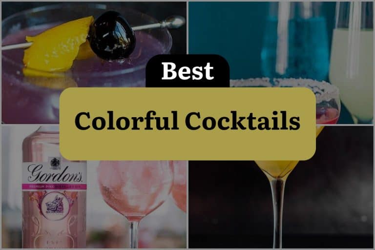26 Colorful Cocktails That Will Make Your Taste Buds Sing! | DineWithDrinks