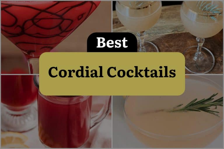 8 Cordial Cocktails for a Sweet and Satisfying Sip! | DineWithDrinks