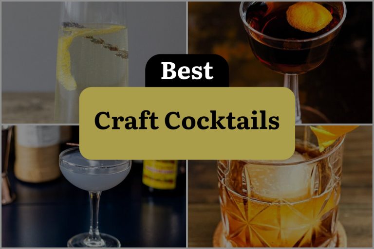 27 Craft Cocktails That Will Shake Up Your World | DineWithDrinks