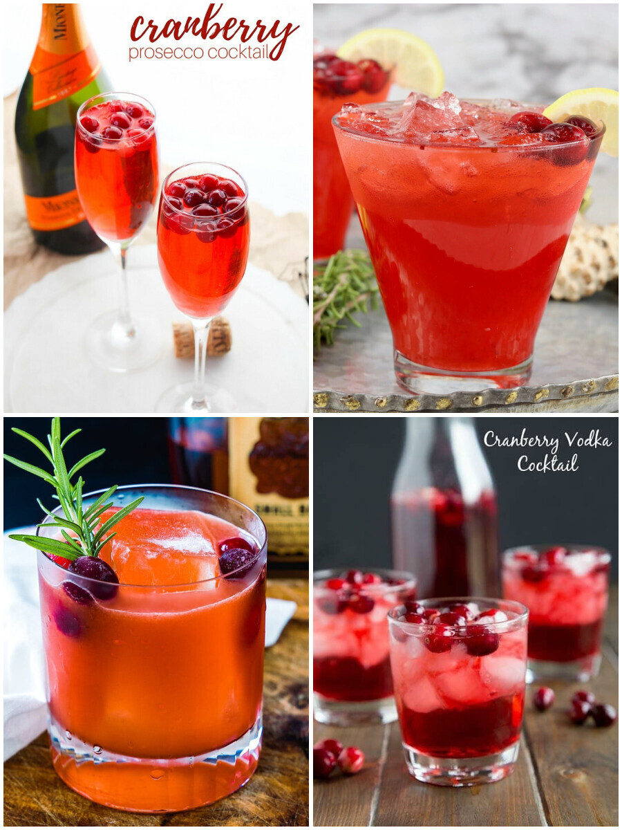 26 Cranberry Fall Cocktails to Sip and Savor All Season Long!