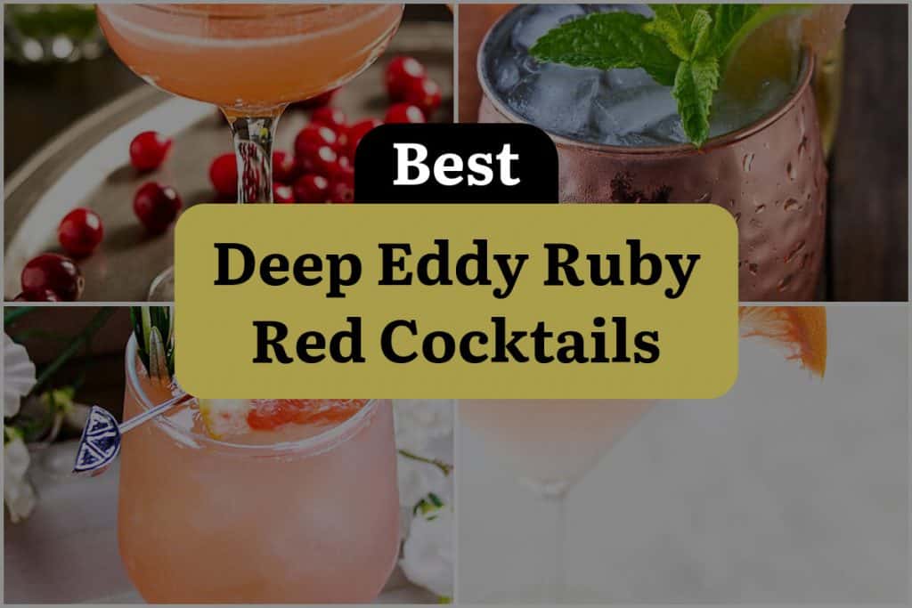 5 Deep Eddy Ruby Red Cocktails to Sip on This Summer | DineWithDrinks