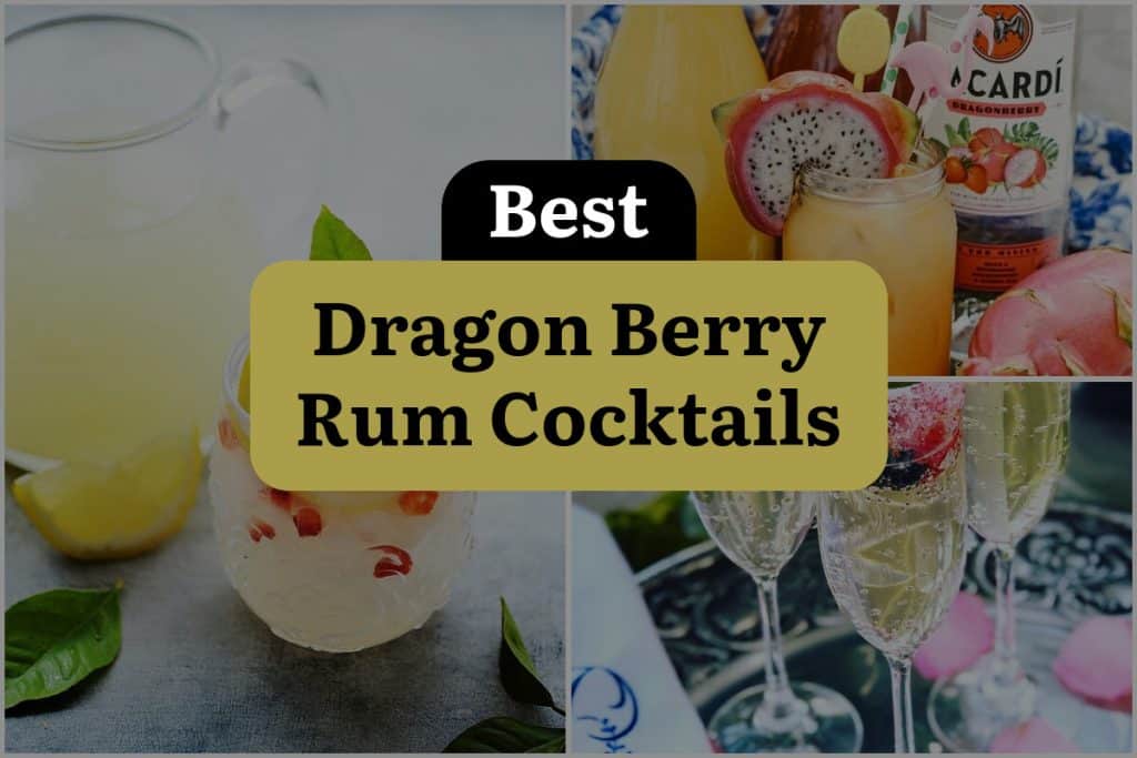 3 Dragon Berry Rum Cocktails to Fire Up Your Happy Hour! | DineWithDrinks