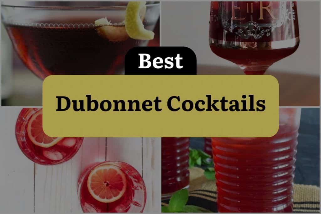 5 Dubonnet Cocktails That Will Make Your Taste Buds Dance | DineWithDrinks