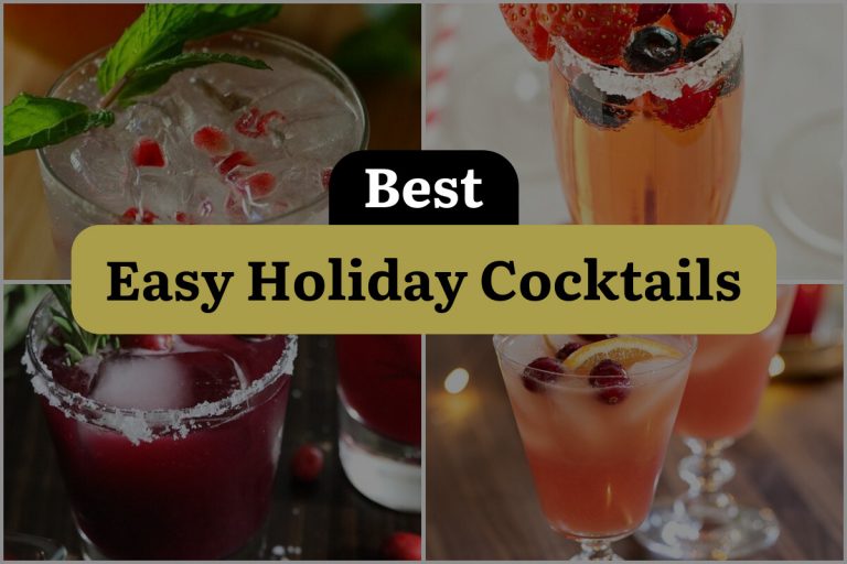 34 Easy Holiday Cocktails That'll Get You in the Festive Spirit ...