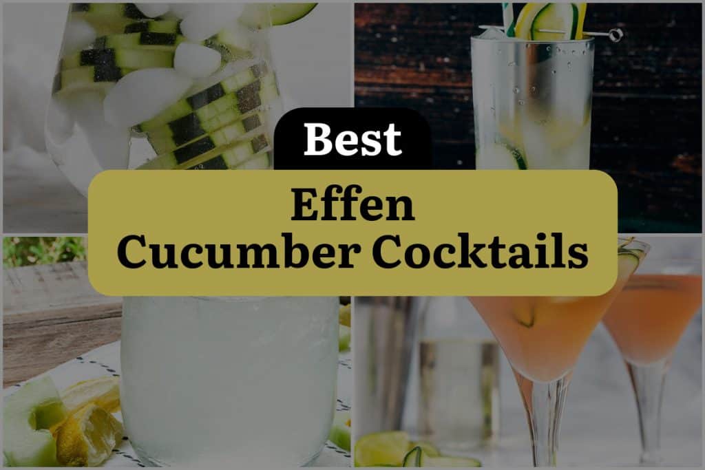 5 Effen Cucumber Cocktails That Will Refresh Your Summer! | DineWithDrinks