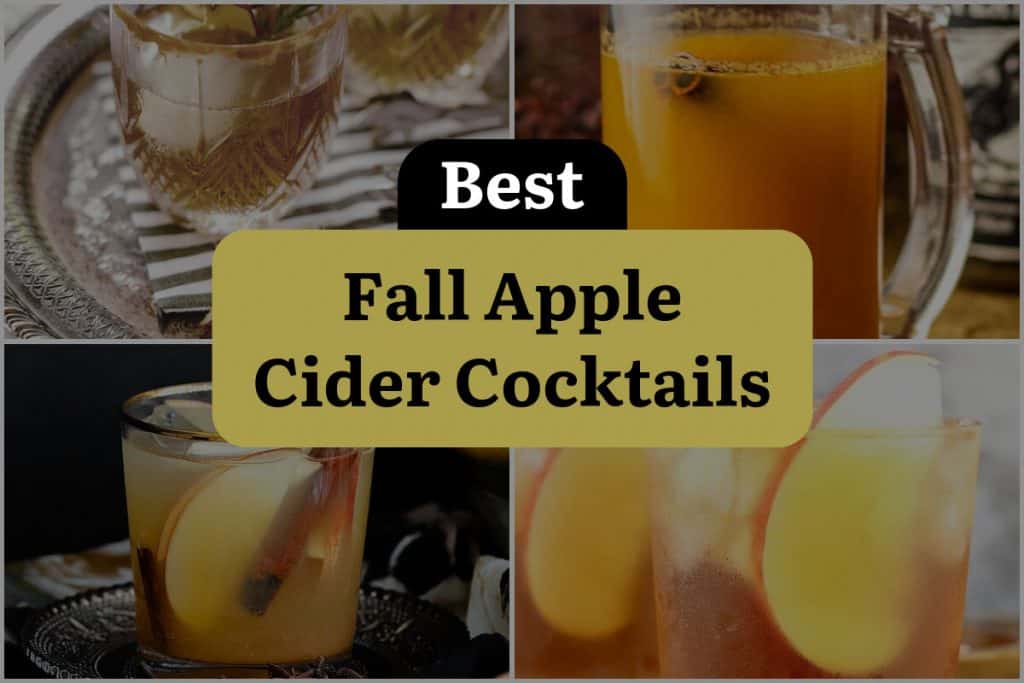 28 Fall Apple Cider Cocktails to Spice Up Your Season! | DineWithDrinks