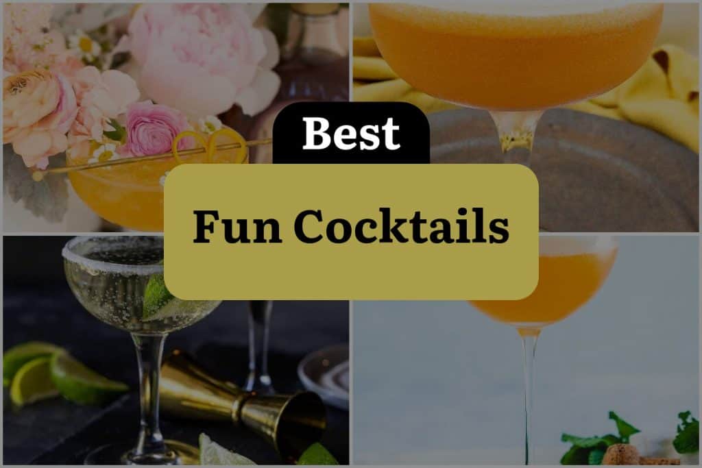 37 Fun Cocktails to Shake Up Your Nightlife! | DineWithDrinks