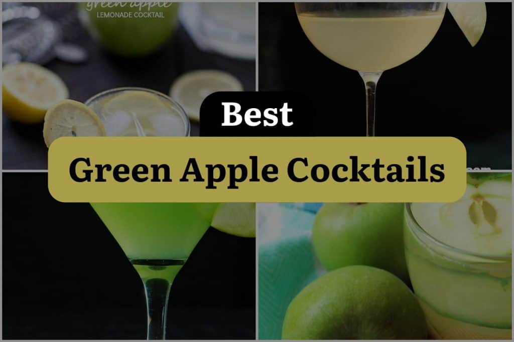 9 Green Apple Cocktails That Will Make You Sip & Savor! | DineWithDrinks