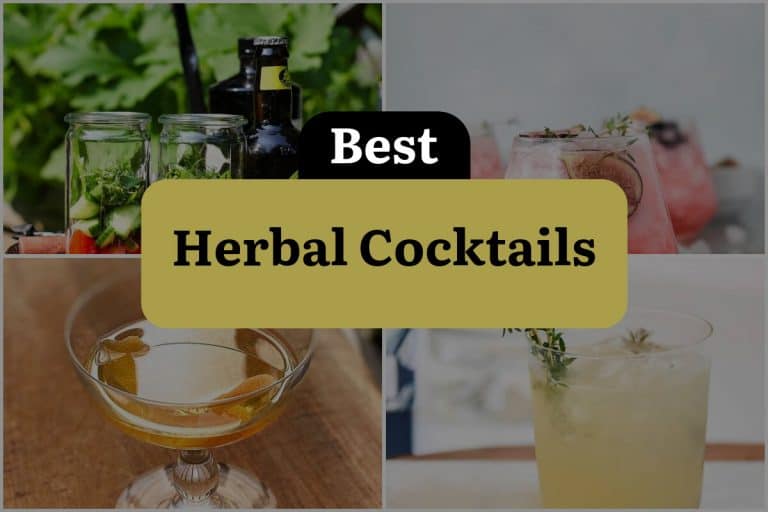 25 Herbal Cocktails That Will Melt Your Stress Away! | DineWithDrinks