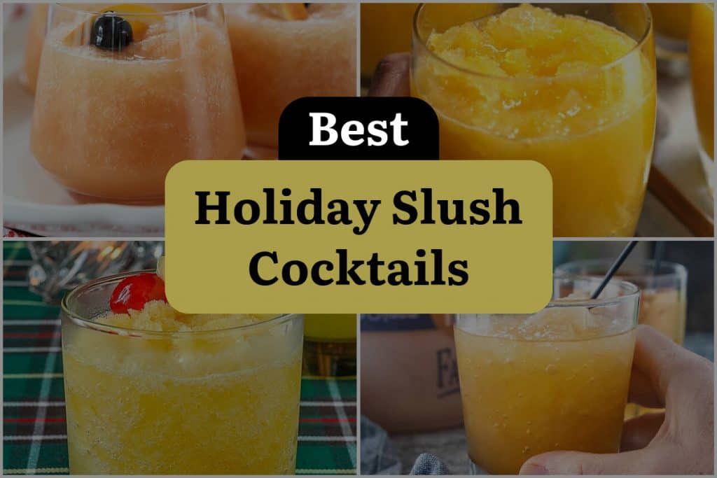 26 Holiday Slush Cocktails to Get Your Party Started! | DineWithDrinks