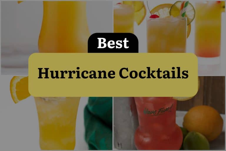 12 Hurricane Cocktails That Will Sweep You Away! | DineWithDrinks