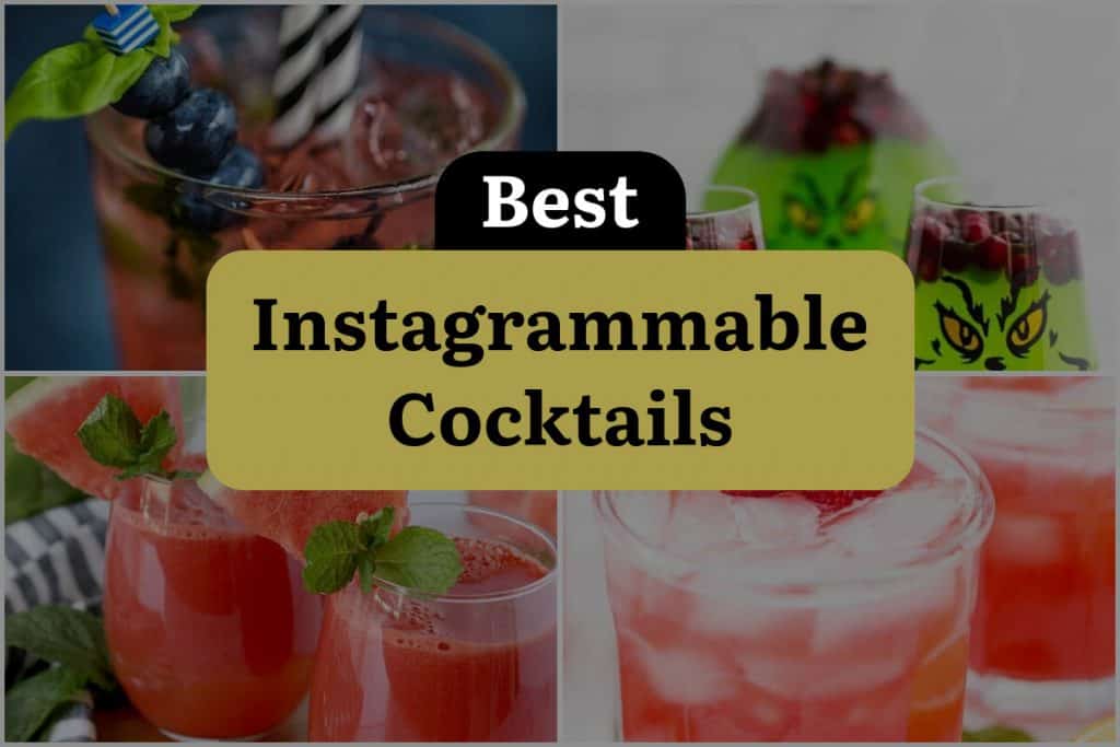 4 Instagrammable Cocktails That Will Make Your Feed Pop! | DineWithDrinks