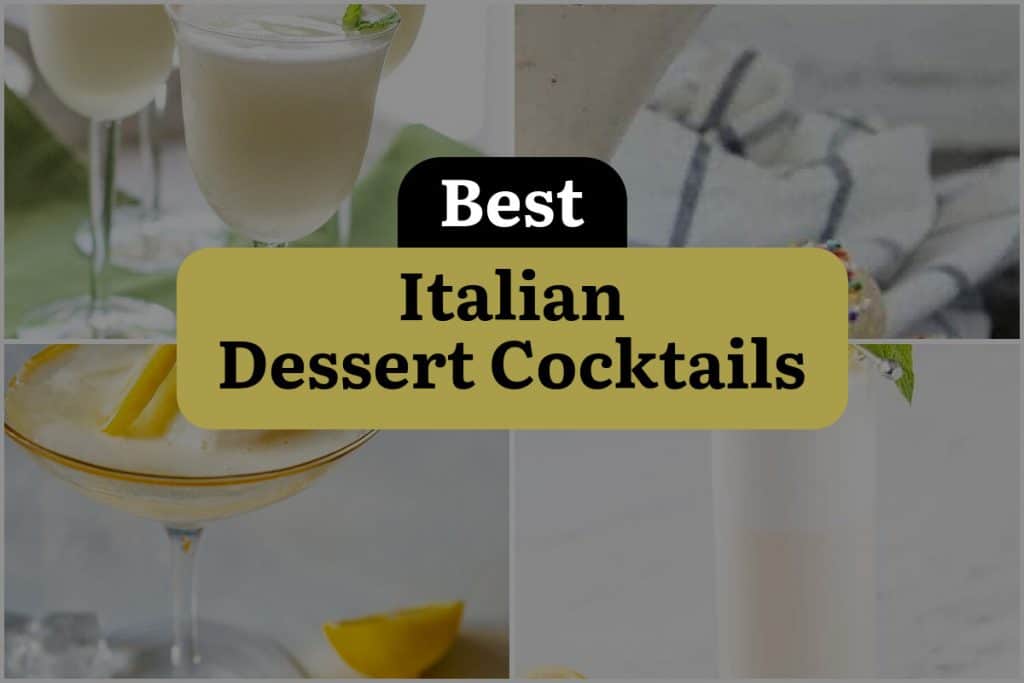 11 Italian Dessert Cocktails That Will Sweeten Up Your Night ...