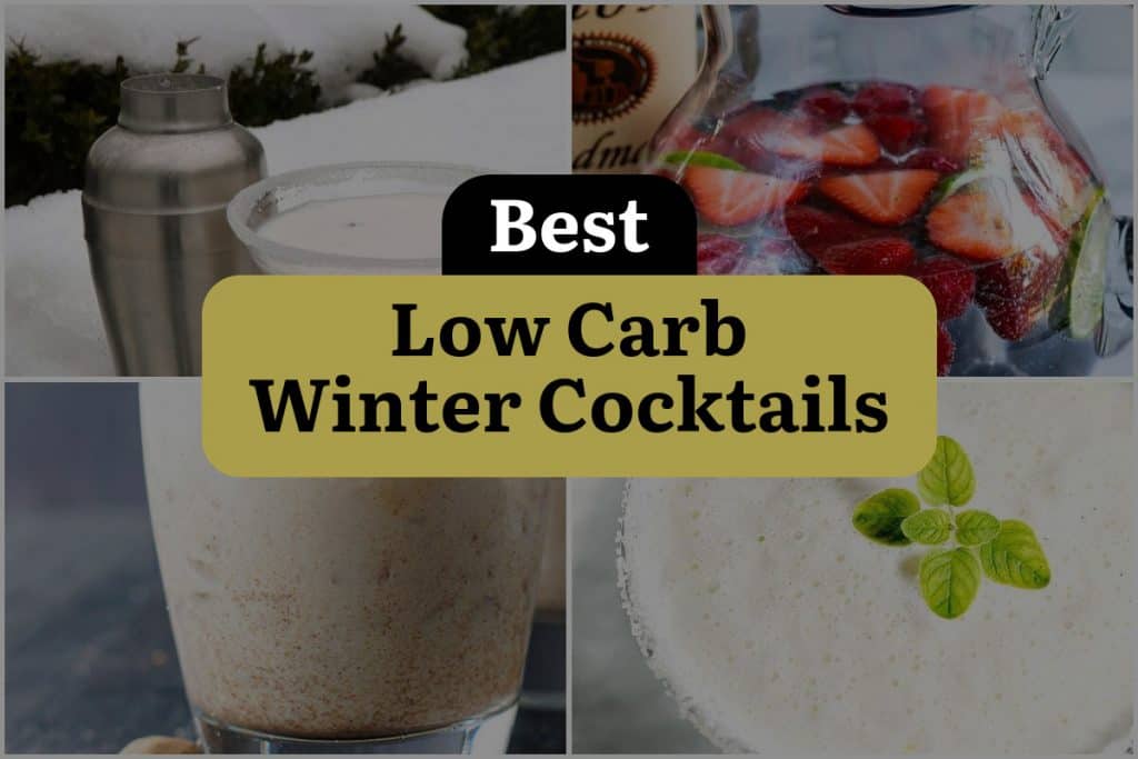 14 Low Carb Winter Cocktails That'll Keep You Toasty & Trim ...