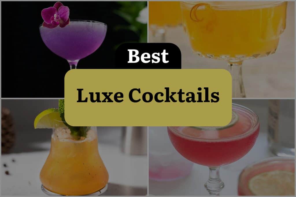 14 Luxe Cocktails That Will Sweep You Off Your Feet! | DineWithDrinks
