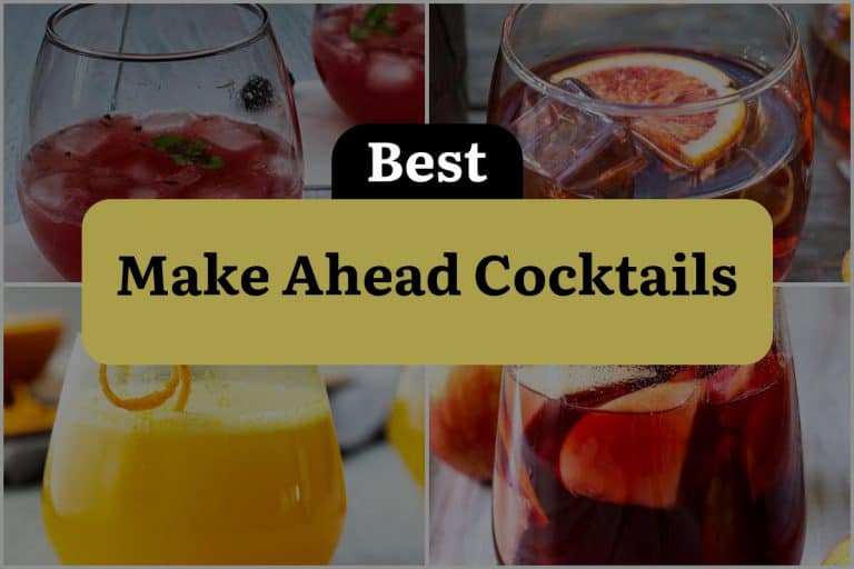 29 Make Ahead Cocktails to Shake Up Your Next Party! | DineWithDrinks