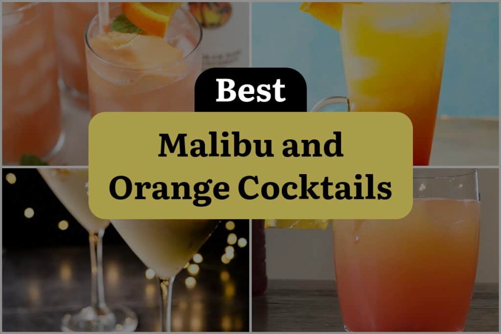 10 Malibu and Orange Cocktails for a Sun-Kissed Sip | DineWithDrinks