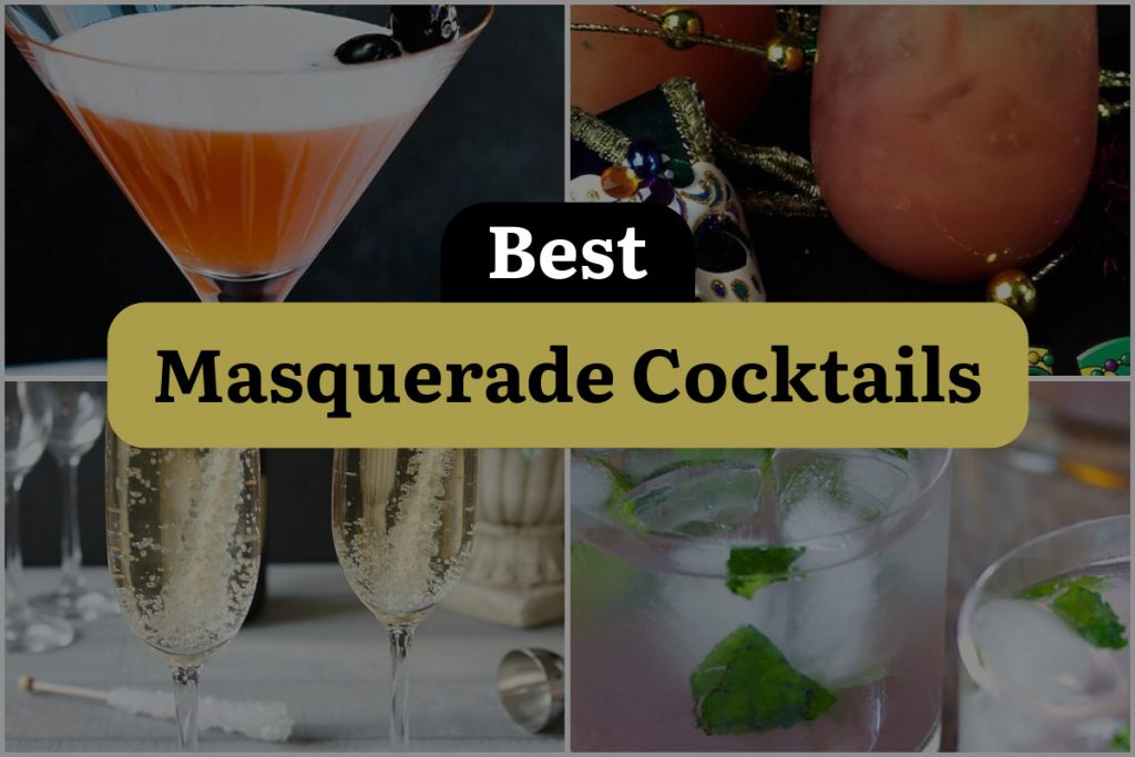 6 Masquerade Cocktails to Mask Your Inhibitions | DineWithDrinks