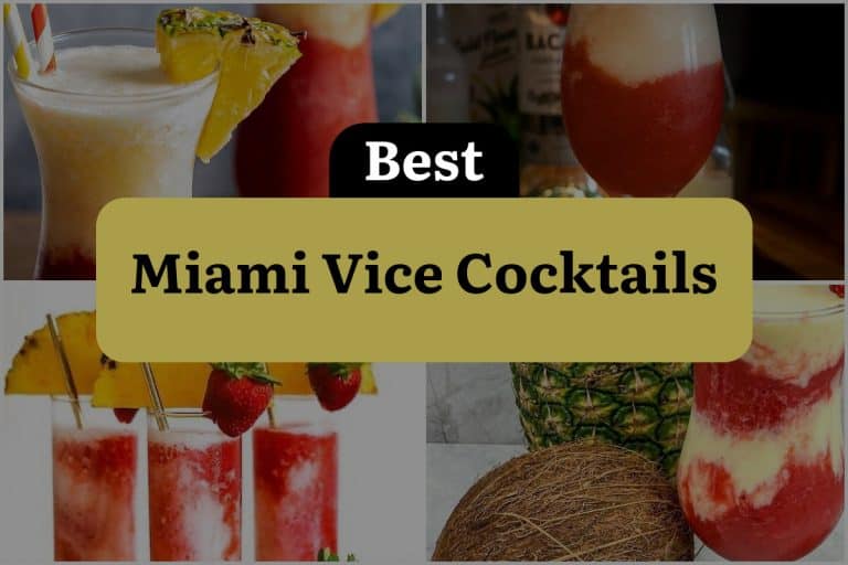 12 Miami Vice Cocktails to Sip Under Sun-kissed Palms | DineWithDrinks