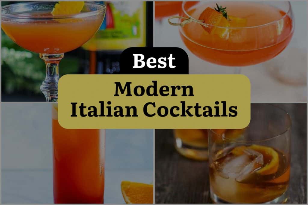 14 Modern Italian Cocktails to Shake Up Your Happy Hour! | DineWithDrinks